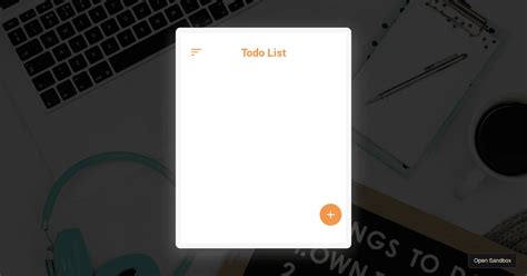 To Do With Interval React Codesandbox