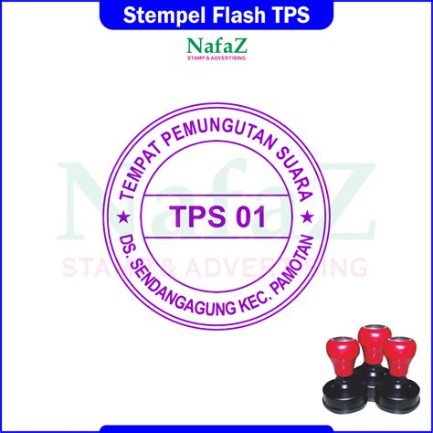 Jual Stempel Pemilu Free Tinta Botol 5 Ml Stempel Kartu Suara Stempel