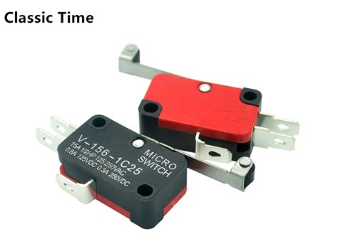 PCS V C A The Micro Switch Push Button SPDT Momentary Snap Action Limit Switch