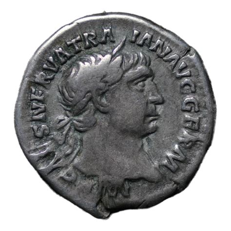Trajan 98 117ad Denarius For Sale