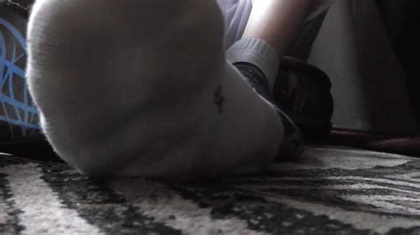 Extra Close Pov Of Puma Socks