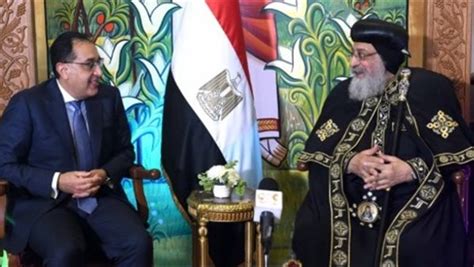 رئيس الوزراء يهنئ البابا تواضروس الثاني بعيد القيامة المجيد
