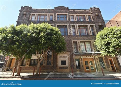 First Chinese Baptist Church San Francisco 1 Editorial Stock Image