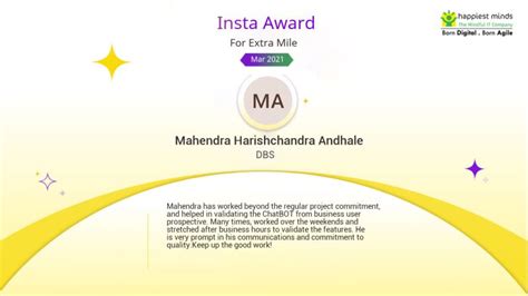 Mahendra Andhale On Linkedin Instaaward 44 Comments