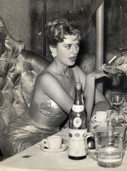 Errol Flynn And Beverly Aadland At The Lido Club In Swallow Street