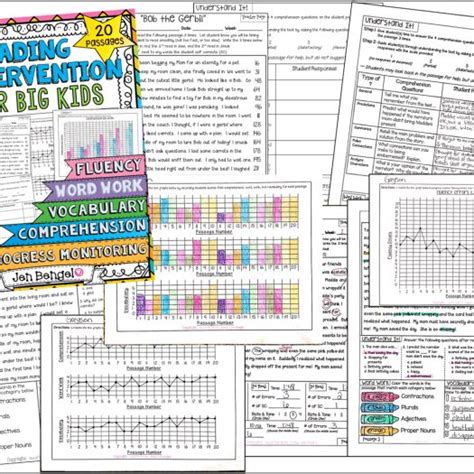 Free Tutoring Forms And Tips Out Of This World Literacy Reading Intervention Elementary