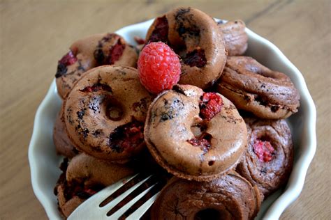 Chocolate Raspberry Donuts Tiny Kitchen Blog