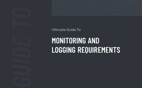 Ultimate Guide To Monitoring And Logging Requirements Itpro It Pro
