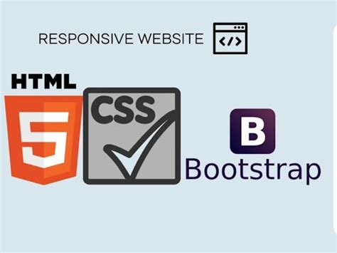 create a responsive website html css and bootstrap by danishansari130