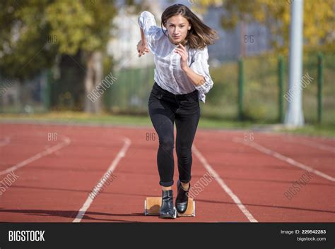 Business Woman Start Image And Photo Free Trial Bigstock