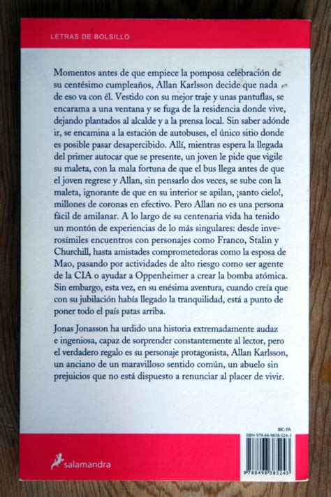 El Abuelo Que Saltó Por La Ventana Y Se Largó El Árbol Librería De Uso