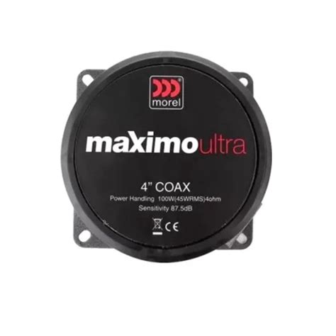 Коаксіальна акустика Morel Maximo Ultra 402 Coax MKII ᐉ купити в