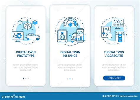 Twin Types Infographic Elements In Flat Design Monozygotic Or