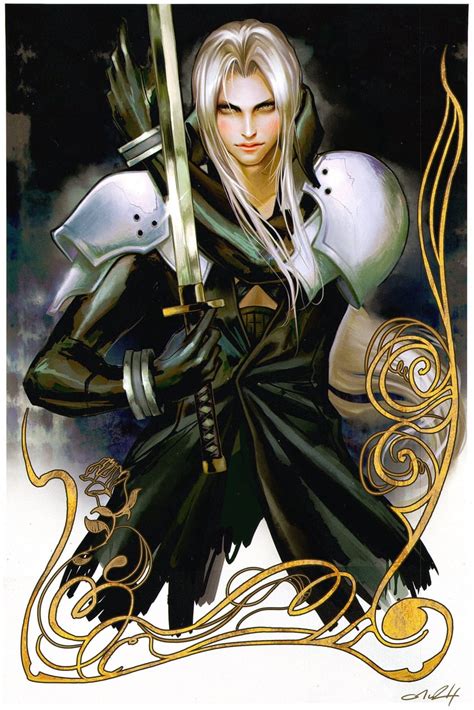 Sephiroth Final Fantasy And More Drawn By Oluyemiart Danbooru