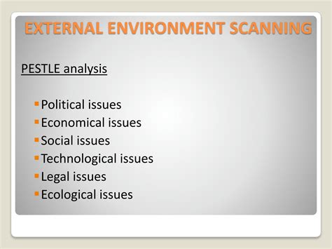 solution sme management internal external environment scanning in sme