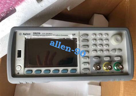 Hp Agilent Keysight 33522a Dual Function Arbitrary Waveform Generator