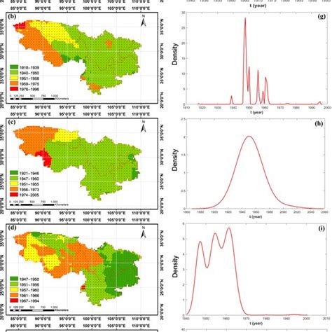 Spatial Distribution Characteristics Of The Turning Points Of Annual Download Scientific
