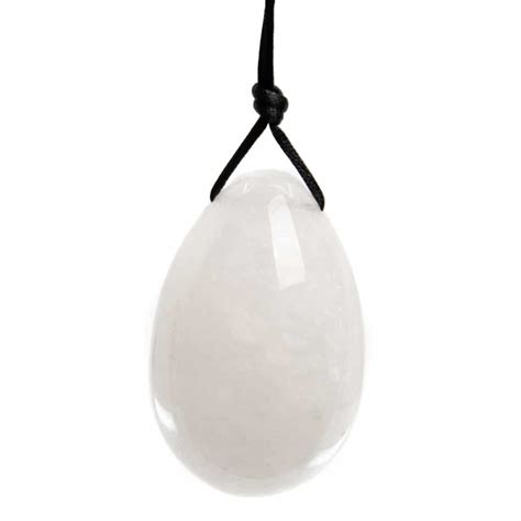 Yoni Egg Rock Crystal 45 X 30 Mm Zenvol Europe