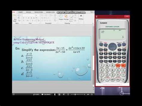 Simplifying Algebraic Expression YouTube