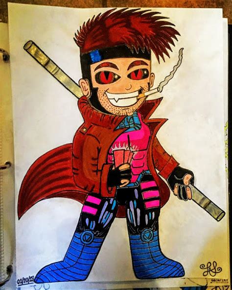 Chibi Gambit By Lainaschlag On Deviantart