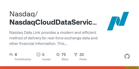 GitHub Nasdaq NasdaqCloudDataService SDK Java Nasdaq Data Link Provides A Modern And