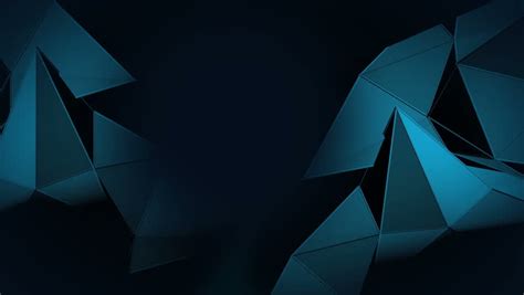 Abstract Background Morphing Low Poly Shapes Stock Footage Video 100