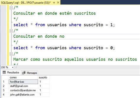 Tipo De Dato Booleano En Sql Server Parzibyte