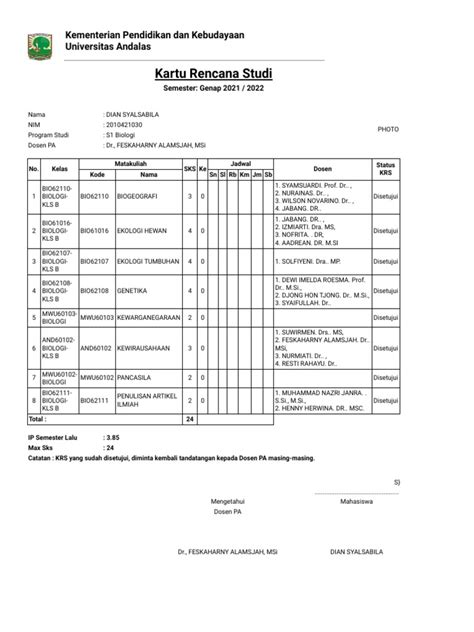 Krs Diann Pdf Sains And Matematika