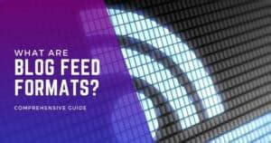 Blog Feed Formats Understanding Rss Atom And Json Ericmelillo