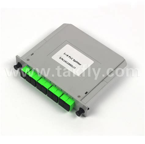 X Scapc Lgx Splitter Box Cassette Type Way Fiber Optic Splitter X PLC Splitter Box And