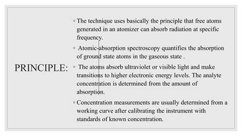 Atomic Absorption Spectroscopy Ppt