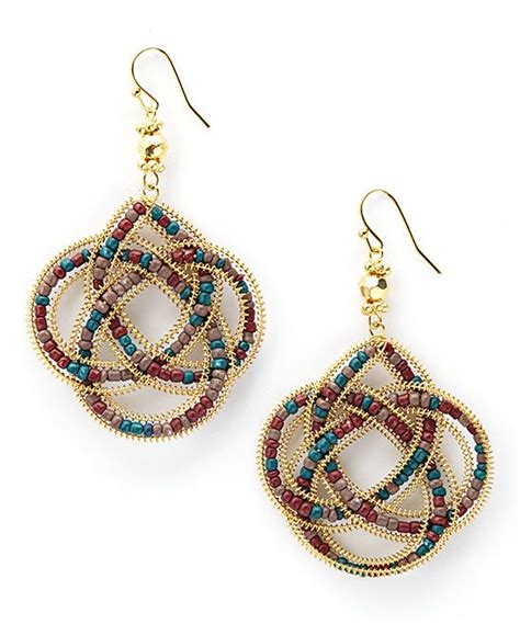 1000 Images About Beaded Earrings On Pinterest