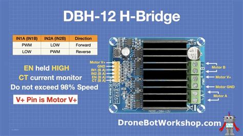 Driving Dc Motors With Microcontrollers Dronebot Workshop