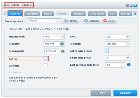 Delete Items Pickware Shopware Helpcenter