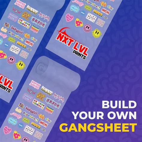 Build Your Own Gang Sheet