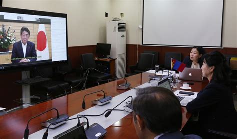 Дэлхийн сайд нарын виртуал хуралд Монгол Улсаа төлөөлөн БОАЖ ын сайд Д Сарангэрэл илтгэл тавилаа