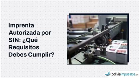 ¿quieres Tener Una Imprenta Autorizada Youtube