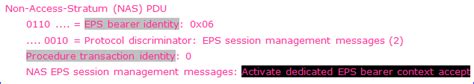 How LTE Stuff Works LTE Activate Dedicated EPS Bearer Context Accept