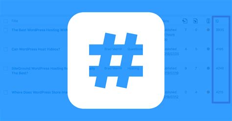 Find Wordpress Pagepost Id Easy Steps To Locate Ids Quickly
