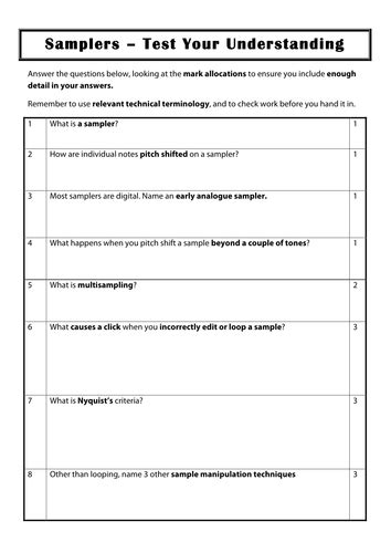 Introduction To Sampling Teaching Resources