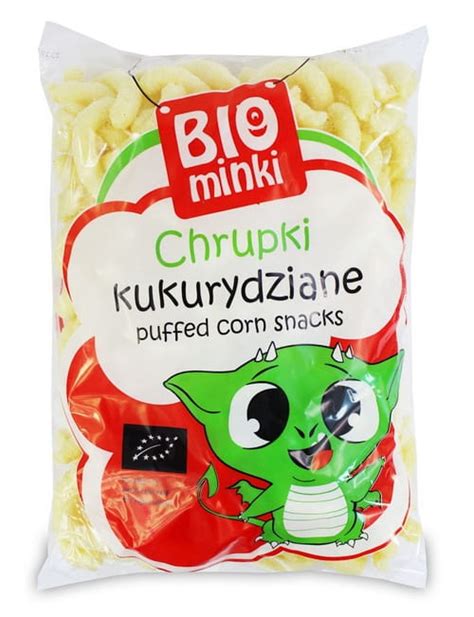 Chrupki Kukurydziane Bezglutenowe BIO G Biominki