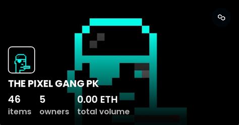 The Pixel Gang Pk Collection Opensea