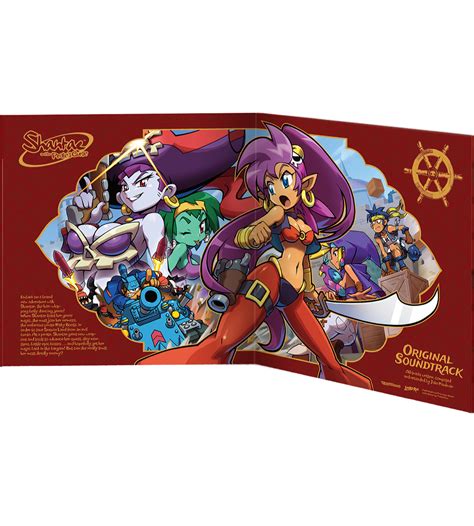 Shantae And The Pirates Curse 2lp Vinyl Soundtrack Limited Run Games