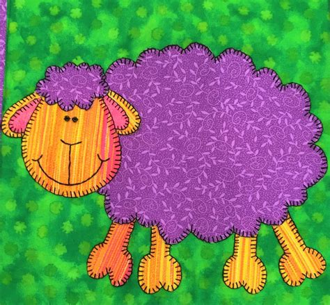 Simple Sheep Applique Pattern Instant Download Digital Pdf File Lynnie