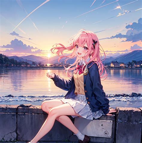 Juju Mayor On Twitter Rt Yuzulemonai ねえねえっ！夕陽がおちそうだよ！