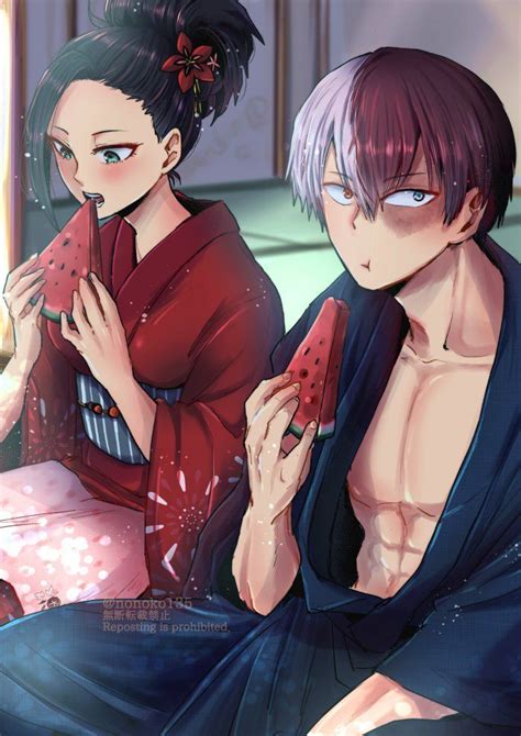 Todomomo Fanart 3 Anime Couple Romantique Manga Kawaii My