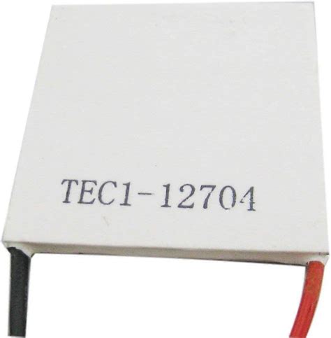 40mm40mm Tec1 12704 Tec Thermoelectric Cooler Panel Dc 12v Thermo