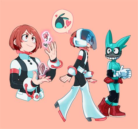 Genderbend Uraraka Ochako And Genderbend Ashido Mina And Genderbend Images And Photos Finder