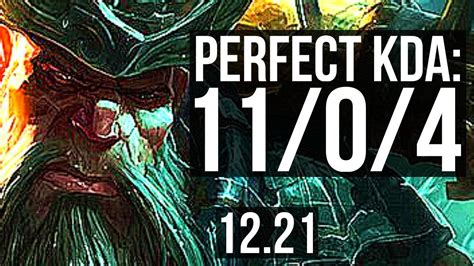 Gangplank Vs Gwen Top 1104 Legendary 11m Mastery 400 Games