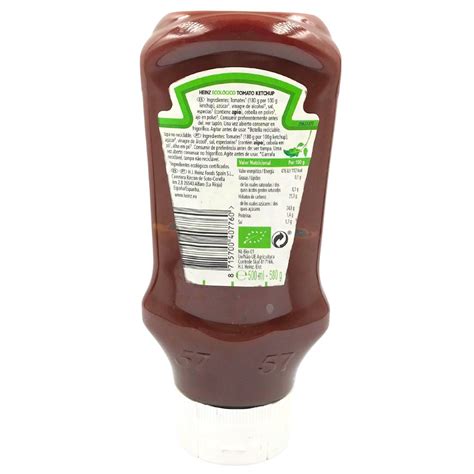 Heinz Organic Tomato Ketchup 580g